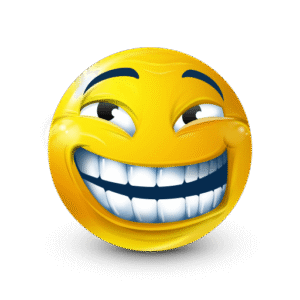Troll Face yellow Emoji - Freaky Emoji
